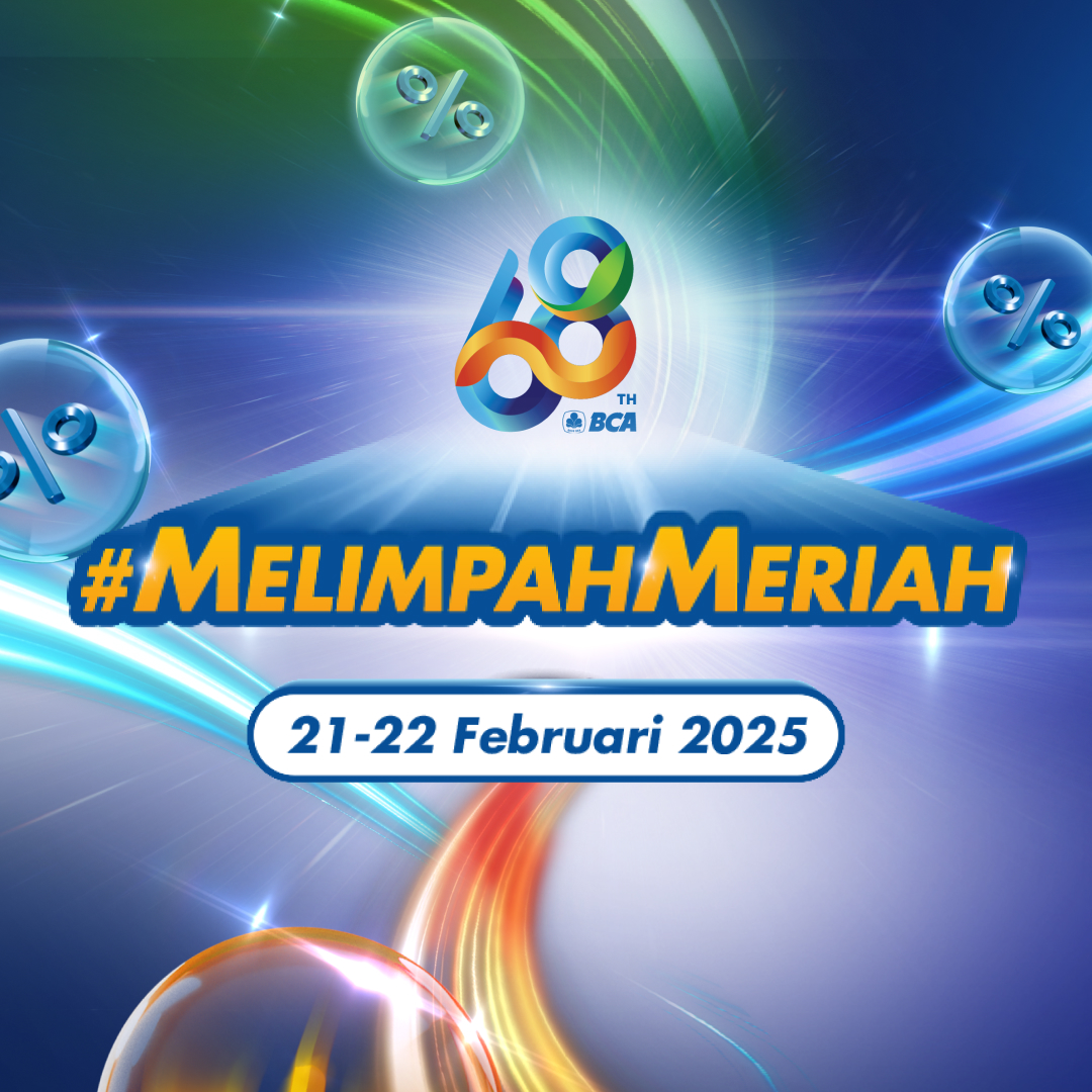 Pencarian Promo Melimpah Meriah - HUT BCA 68